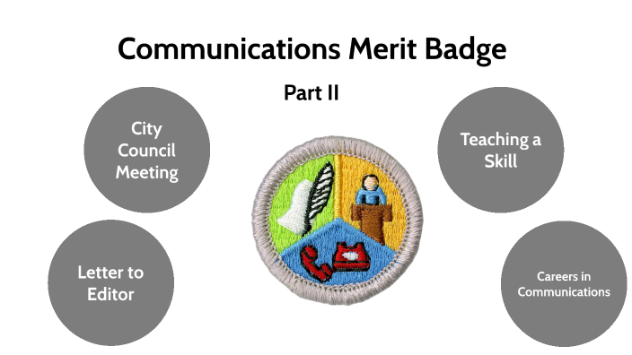 Communications Merit Badge - Troop 920 (Part II) by Jacob Wharton on Prezi