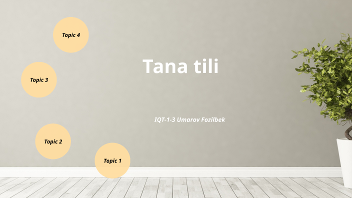 Tana tili by Fozilbek Umarov on Prezi