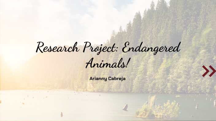 Research Project: Endangered Animals! by Arianny Cabreja on Prezi