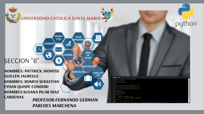 PYTHON PROGRAMACION TALLER by SEBASTIAN CONDORI on Prezi