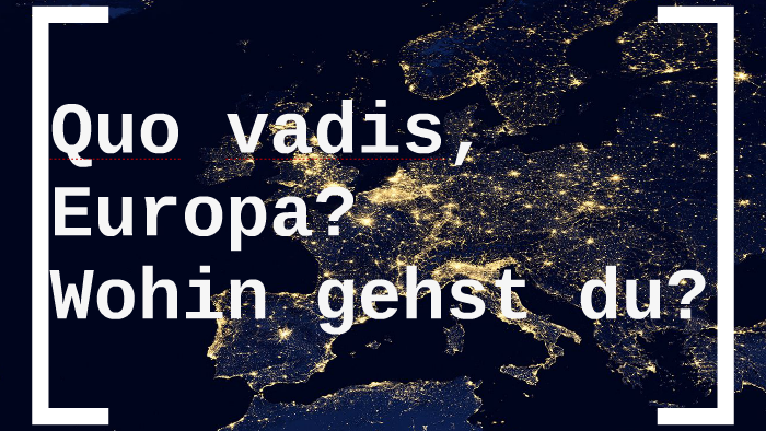 Quo vadis? by Lisa Stoller on Prezi