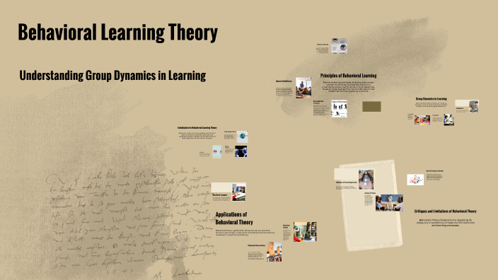 Behavioral Learning Theory by 202 นายนนทวัฒน์ สู่หญ้านาง on Prezi