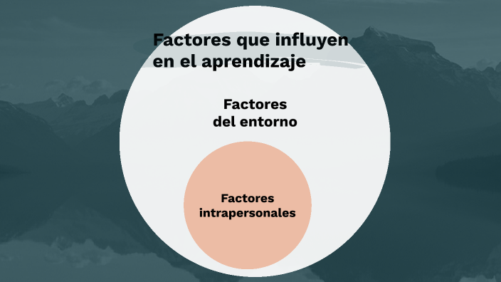 Factores que influyen en el proceso del aprendizaje by Camila Anrique ...