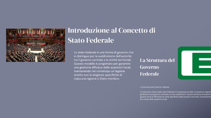 stato federale e federalismo italiano by IACOPO FABRO on Prezi