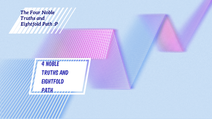 4 noble truths and 8 fold path by Faith Page on Prezi