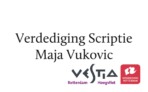 Verdediging Scriptie by maja vukovic on Prezi