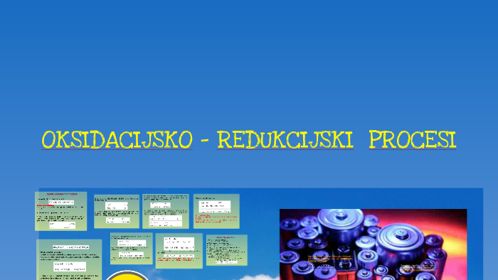 KOB oksidoredukcija 4 predavanje by Marko Vincek on Prezi