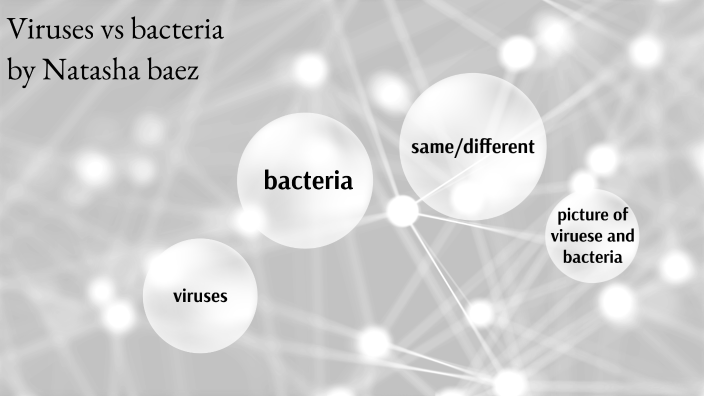 Viruses vs bacteria by Natasha Baez-Ornelas on Prezi