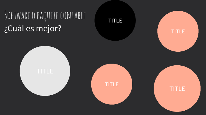 sotfware o paquete contable by Domenica Guerra on Prezi