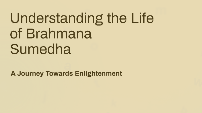 Understanding the Life of Brahmana Sumedha (Future Buddha) by Yanto ...