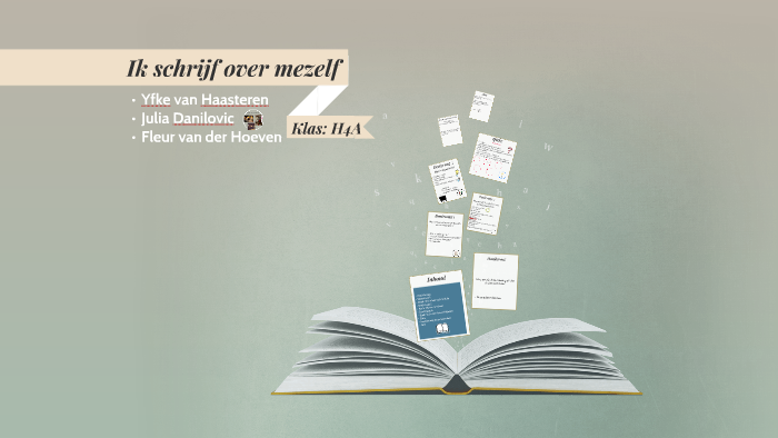 Ik schrijf over mezelf by F. vd H on Prezi