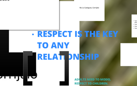 "RESPECT IS THE KEY TO ANY RELATIONSHIP" by Carmen Kennett on Prezi