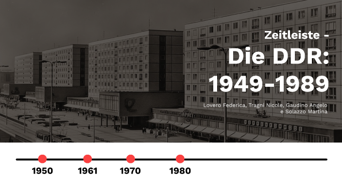 Timelines - Die DDR: 1949-1989 by Federica Lovero on Prezi