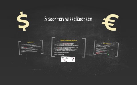 3 soorten wisselkoersen by Nin T on Prezi