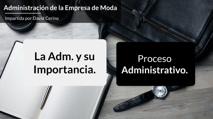 Adm. Moda Parte II by David Cerino on Prezi