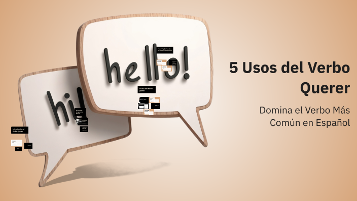 5 Usos del Verbo Querer by Jurac Radah on Prezi