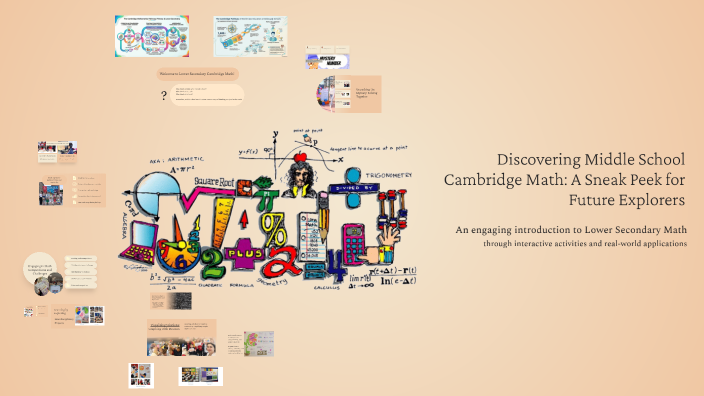 Discovering Middle School Cambridge Math: A Sneak Peek for Future ...