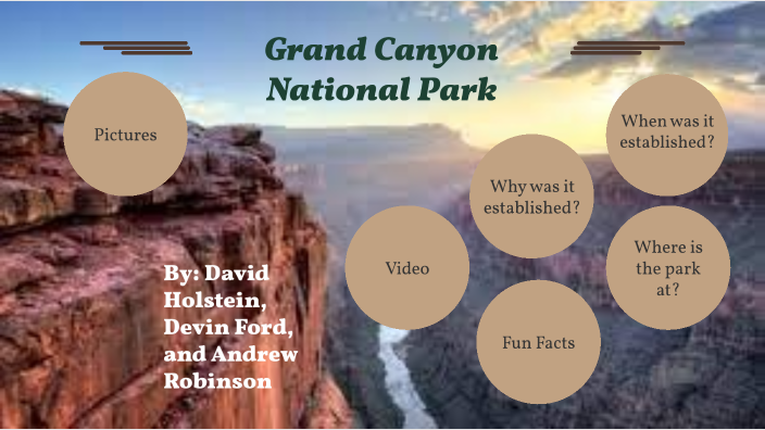 Grand Canyon National Park Project by David Holstein on Prezi