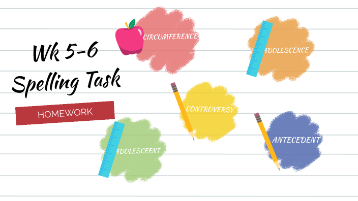 Wk 5-6 Spelling Task (Homework) by Eliza Bradatsch on Prezi