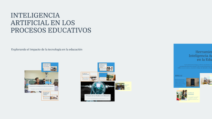 INTELIGENCIA ARTIFICIAL EN LOS PROCESOS EDUCATIVOS by ELVIN SUAREZ ...