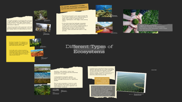 Different Types of Ecosystems by Karen Polo on Prezi