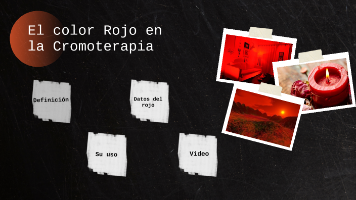 El Rojo en la Cromoterapia by Camilo Acevedo on Prezi