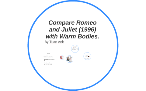 Compare Romeo and Juliet (1996) with Warm Body. by tuananh tran on Prezi