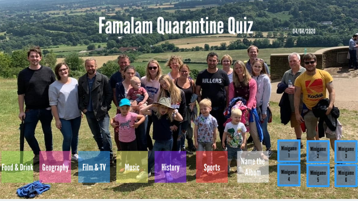 FamilamQuiz2020 by Lucy Parnell on Prezi