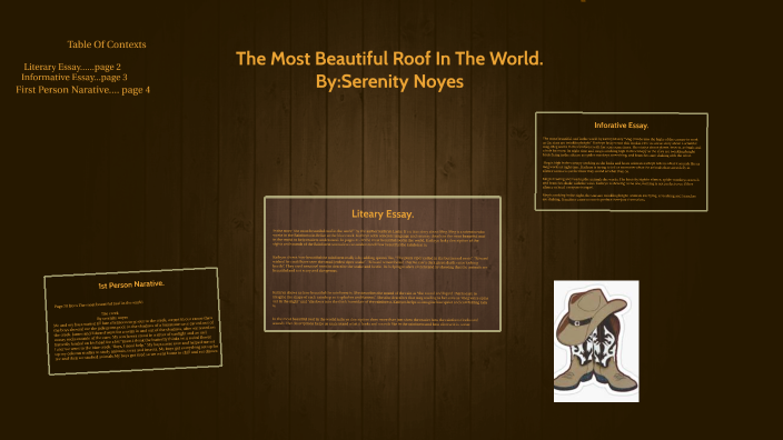 The Most Beautiful Roof In The World. By:Serenity Noyes by Serenity ...