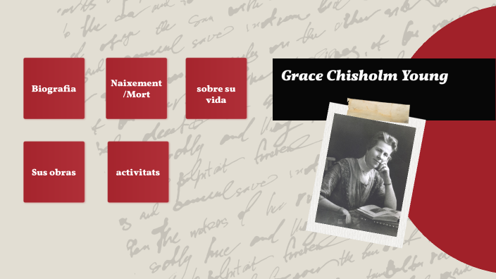 Grace chisholm young by Barbare Sharmanashvili on Prezi