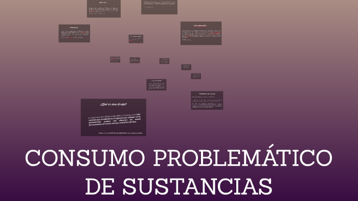 CONSUMO PROBLEMÁTICO DE SUSTANCIAS by Sol Trujillo on Prezi