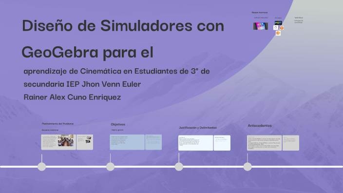 Diseño de Simuladores con Geogebra by RAINER ALEX CUNO ENRIQUEZ on Prezi