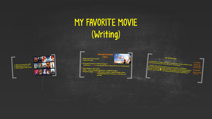 MY FAVORITE MOVIE (WRITING)(B08) by Gregory Alva on Prezi
