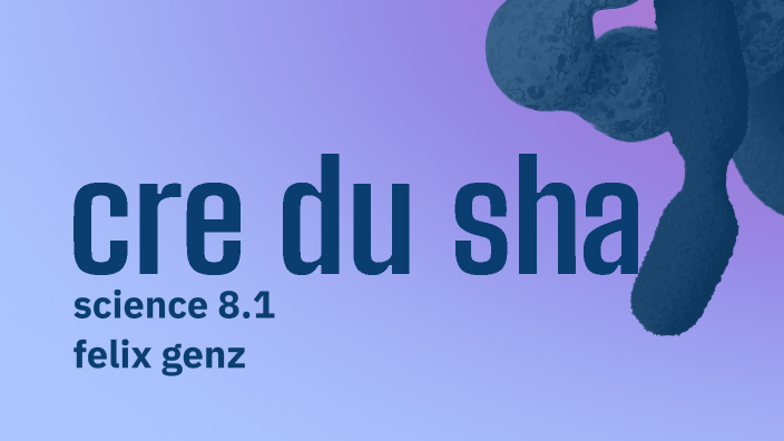 cre du sha is a spectrum similar to autisim it has around 160 thousand ...