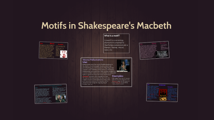 Motifs in Shakespeare's MacBeth by Claire Buchanan on Prezi