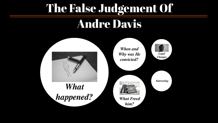 The False Conviction of Andre Davis by Riham Khan on Prezi