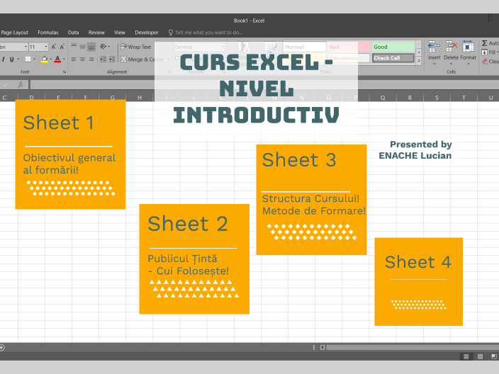 Curs Excel by Lucian Enache on Prezi
