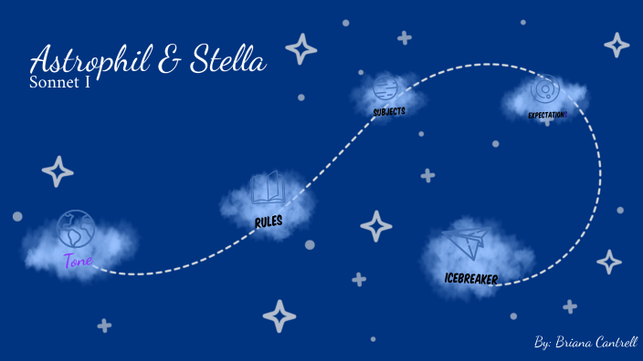 Astrophil and Stella: Sonnet I by Briana Cantrell