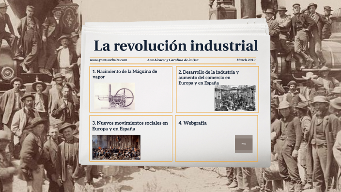 La revolución industrial. Ana Alcocer y Carolina De la Osa by Ana ...