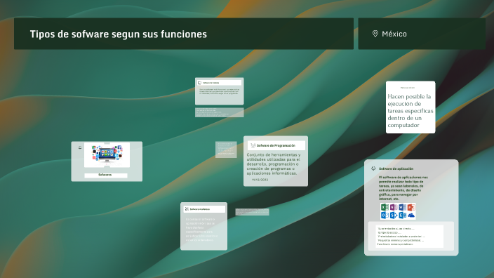 Tipos de Sofware Segun sus funciones by DIEGO ESCOBAR on Prezi