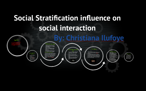 Social stratification influence on social interaction by on Prezi
