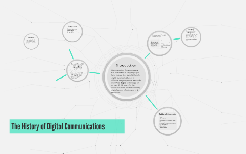 The History of Digital Communications by Christopher Simonds on Prezi