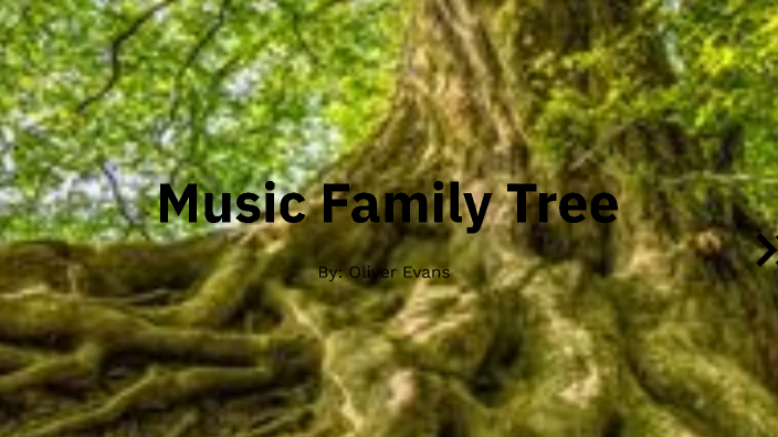 Music family tree by Oliver Evans on Prezi