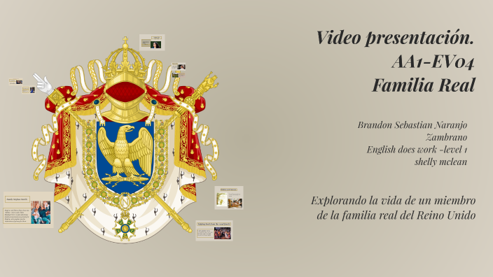 Preguntas en inglés sobre la Familia Real by Brandon Naranjo on Prezi