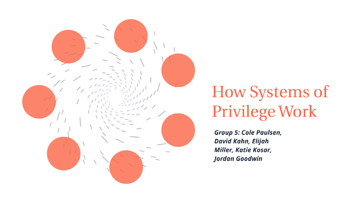 How Systems of Privilege Work by Cole Paulsen on Prezi