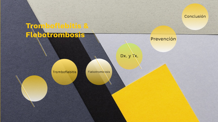Tromboflebitis y Flebotrombosis by Fernanda Garduño Rincón on Prezi