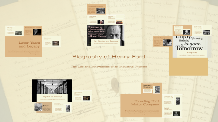 Biography of Henry Ford by Даниил Малков on Prezi