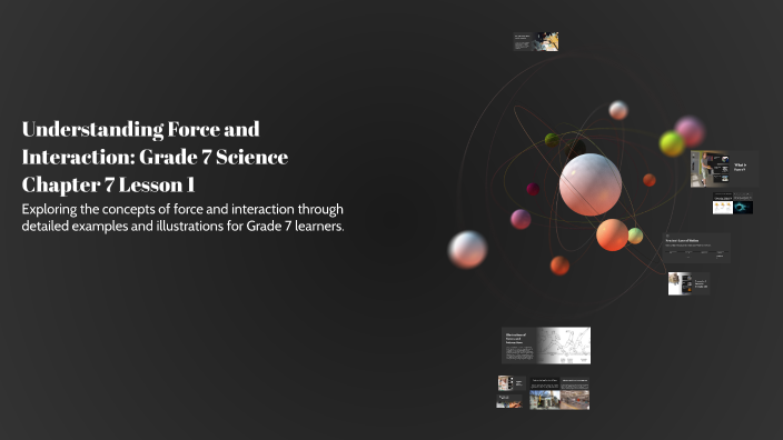 Understanding Force and Interaction: Grade 7 Science Chapter 7 Lesson 1 by Joseph Castil on Prezi