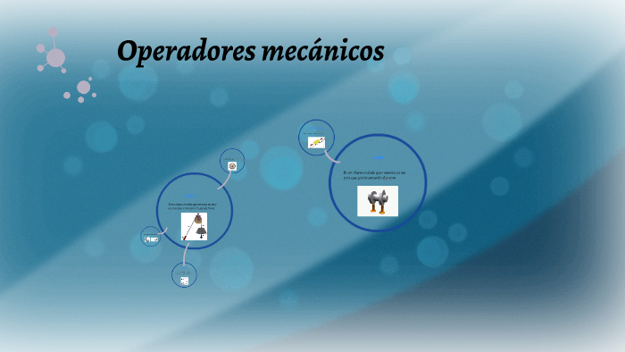 operadores mecanicos by Andres Felipe Caro Balaguera on Prezi