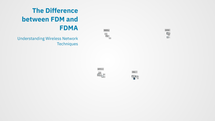 The Difference between FDM and FDMA by علي محمد يحيى on Prezi